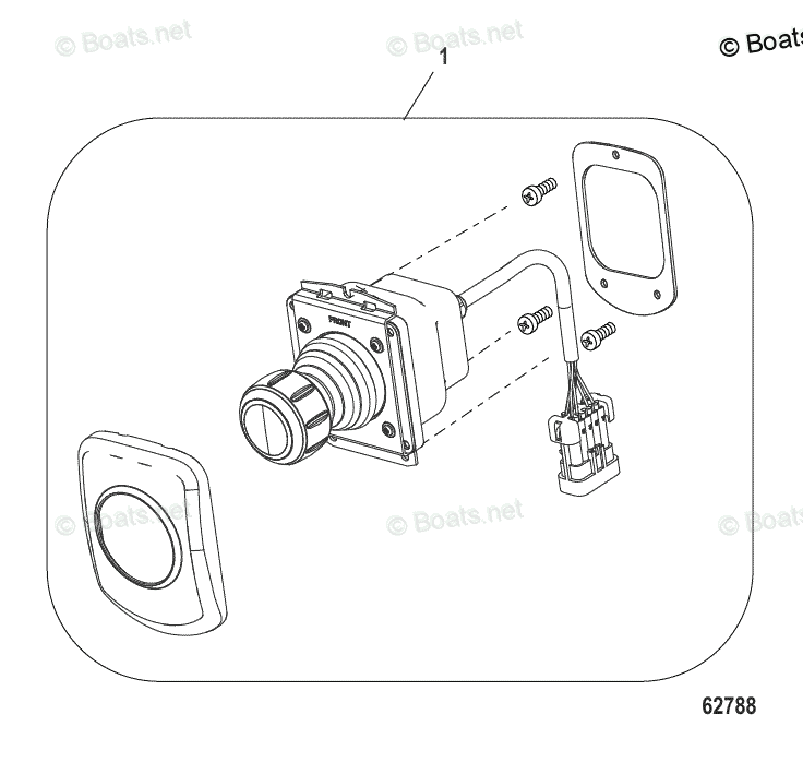 Mercury Rigging Parts & Accessories Joystick Piloting Systems OEM Parts ...