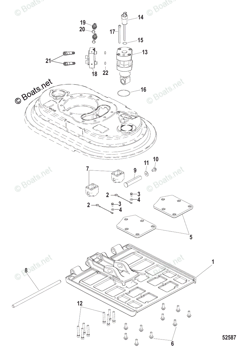 Mercruiser Zues Pod Drive Zeus 3000 0M968893 THRU 0M968955 OEM Parts ...