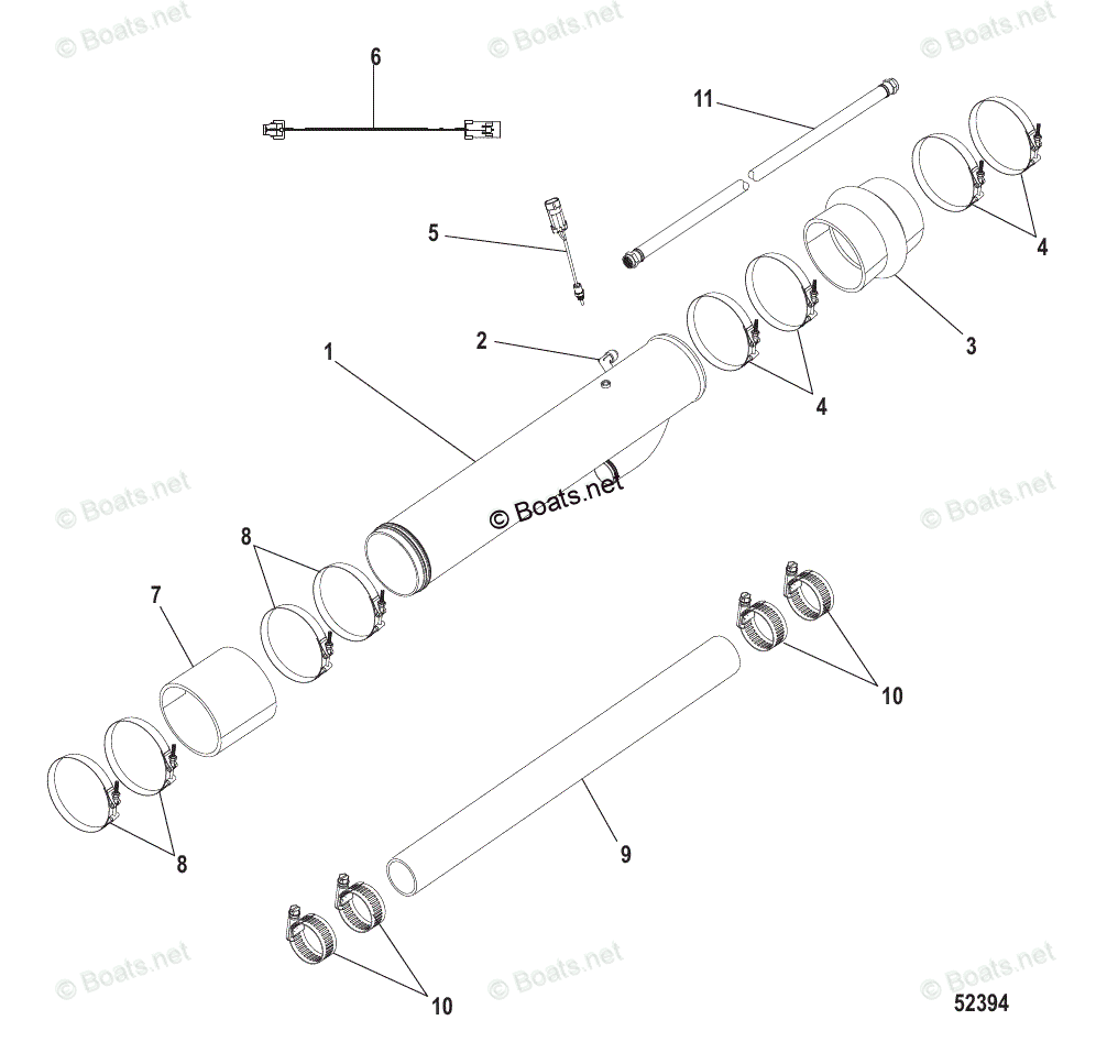 Mercruiser Zues Pod Drive Zeus 3000 0M968828 THRU 0M968852 OEM Parts ...