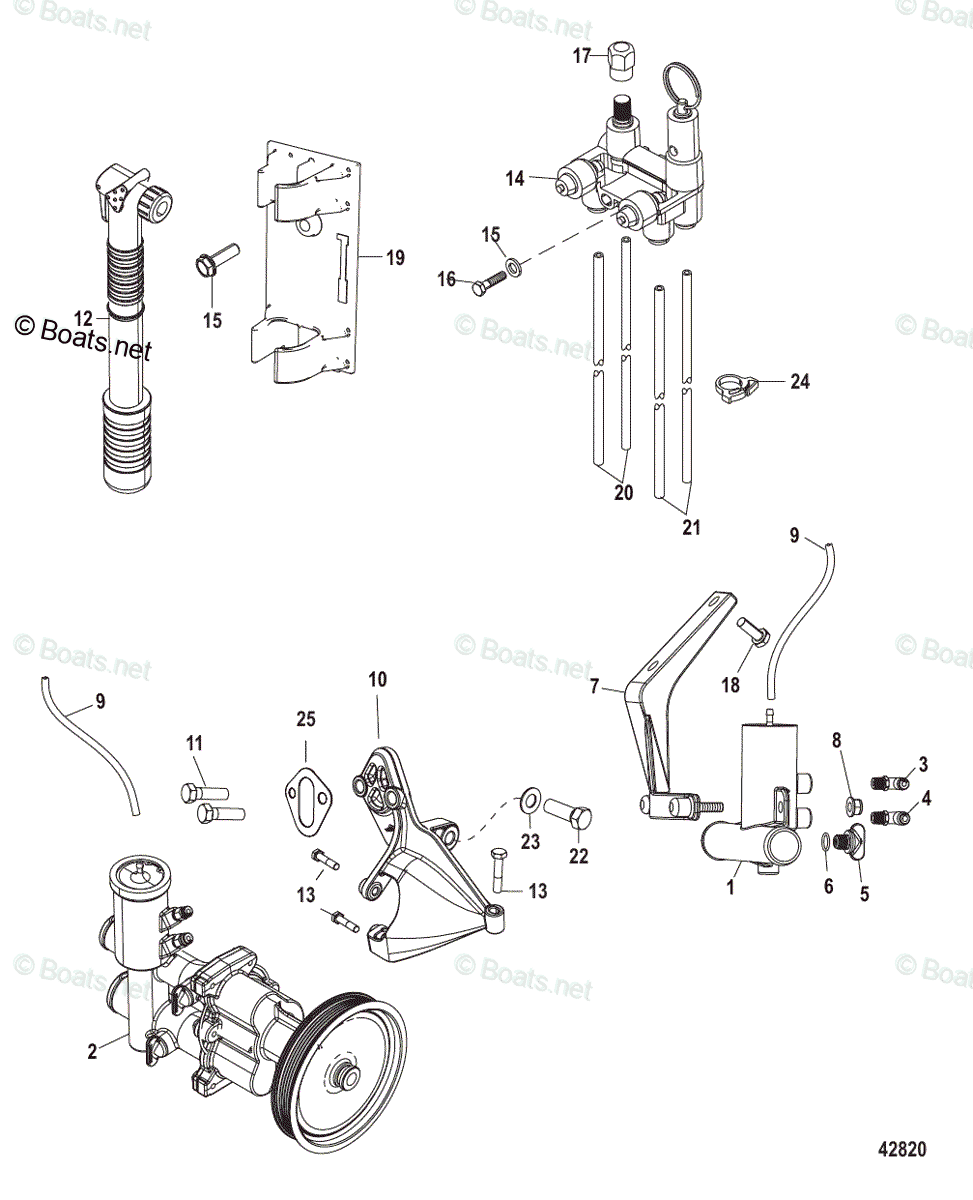 Mercruiser Re-manufactured Engines 8.2L 502 CID MPI Bravo 1G400000 THRU ...