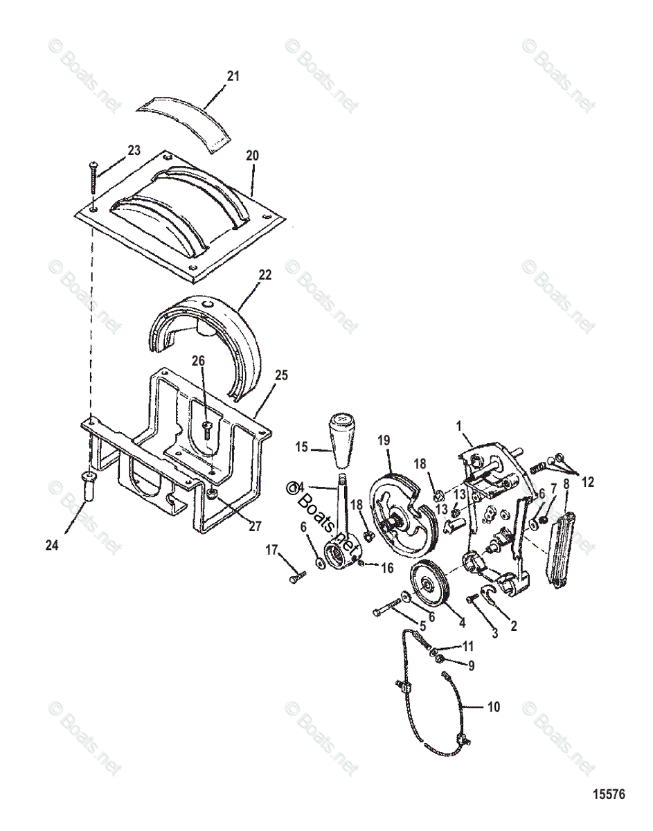 Mercruiser Rigging Parts & Accessories Remote Controls and Components ...
