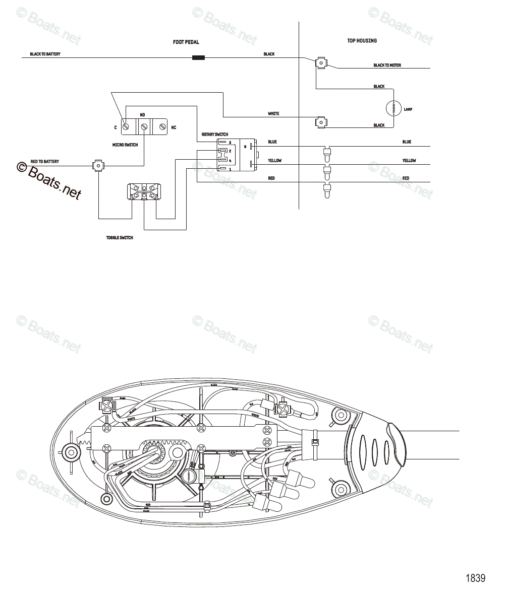 Motorguide Trolling Motor MotorGuide Fresh Water Series OEM Parts ...