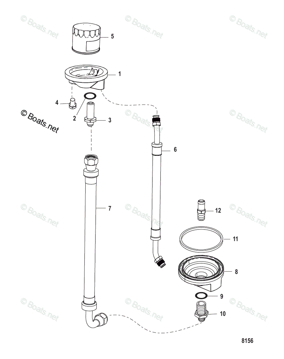 Mercury Rigging Parts & Accessories Fuel/Oil Tanks, Fuel Lines ...