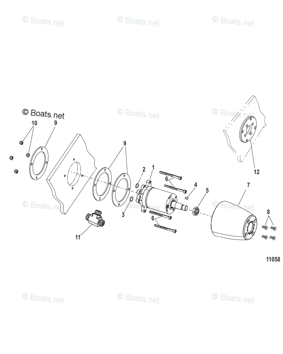 Mercury Rigging Parts & Accessories Steering Systems and Components OEM ...