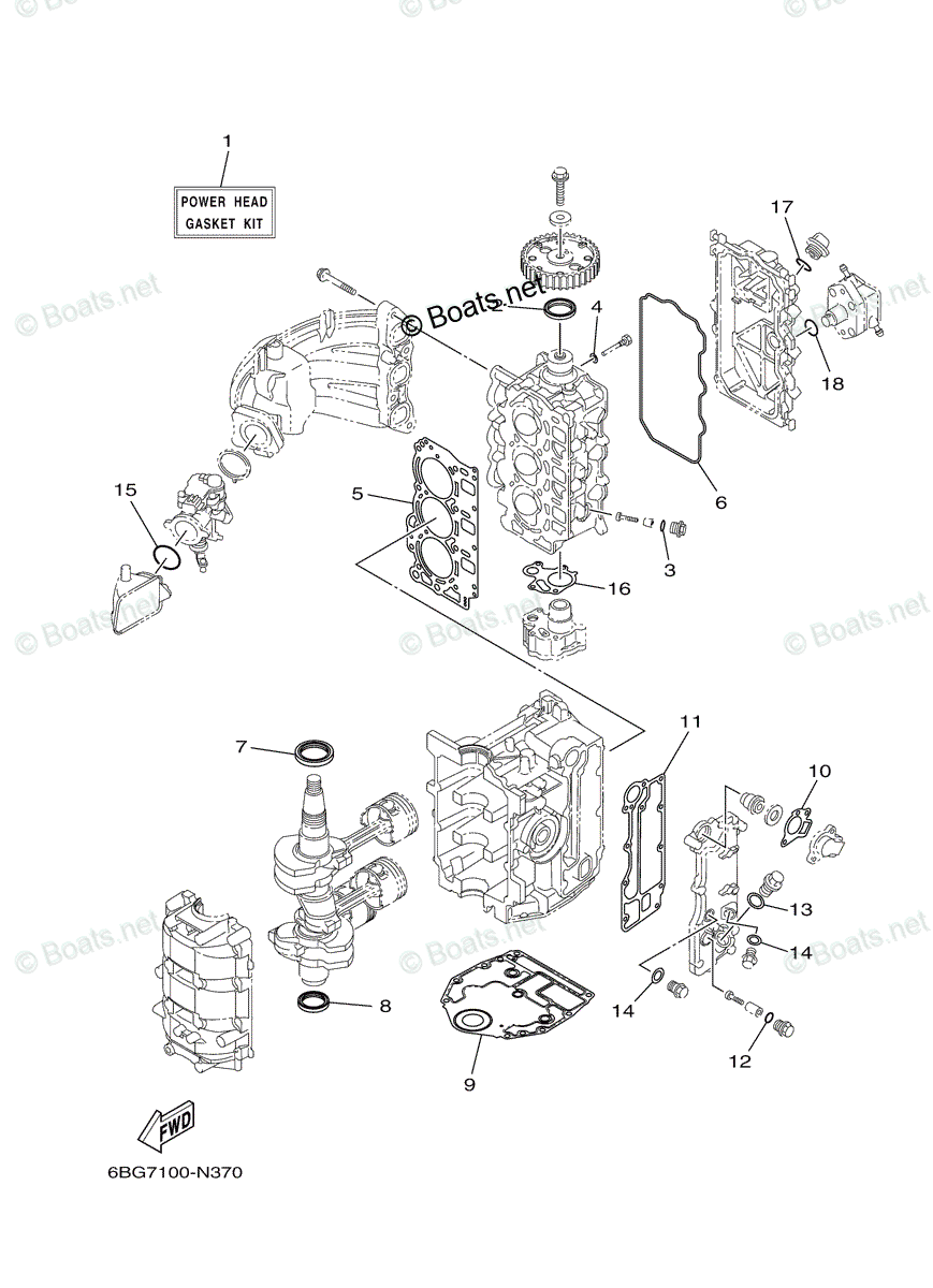 Used Yamaha Outboard Parts