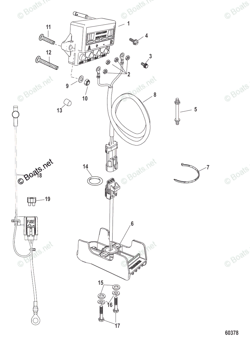 Mercruiser Sterndrive Diesel Engines OEM Parts Diagram for Mercathode ...