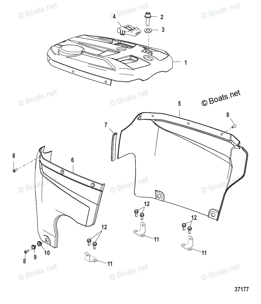 Mercruiser Zues Pod Drive Zeus 3000 0M962233 THRU 0M963370 OEM Parts ...