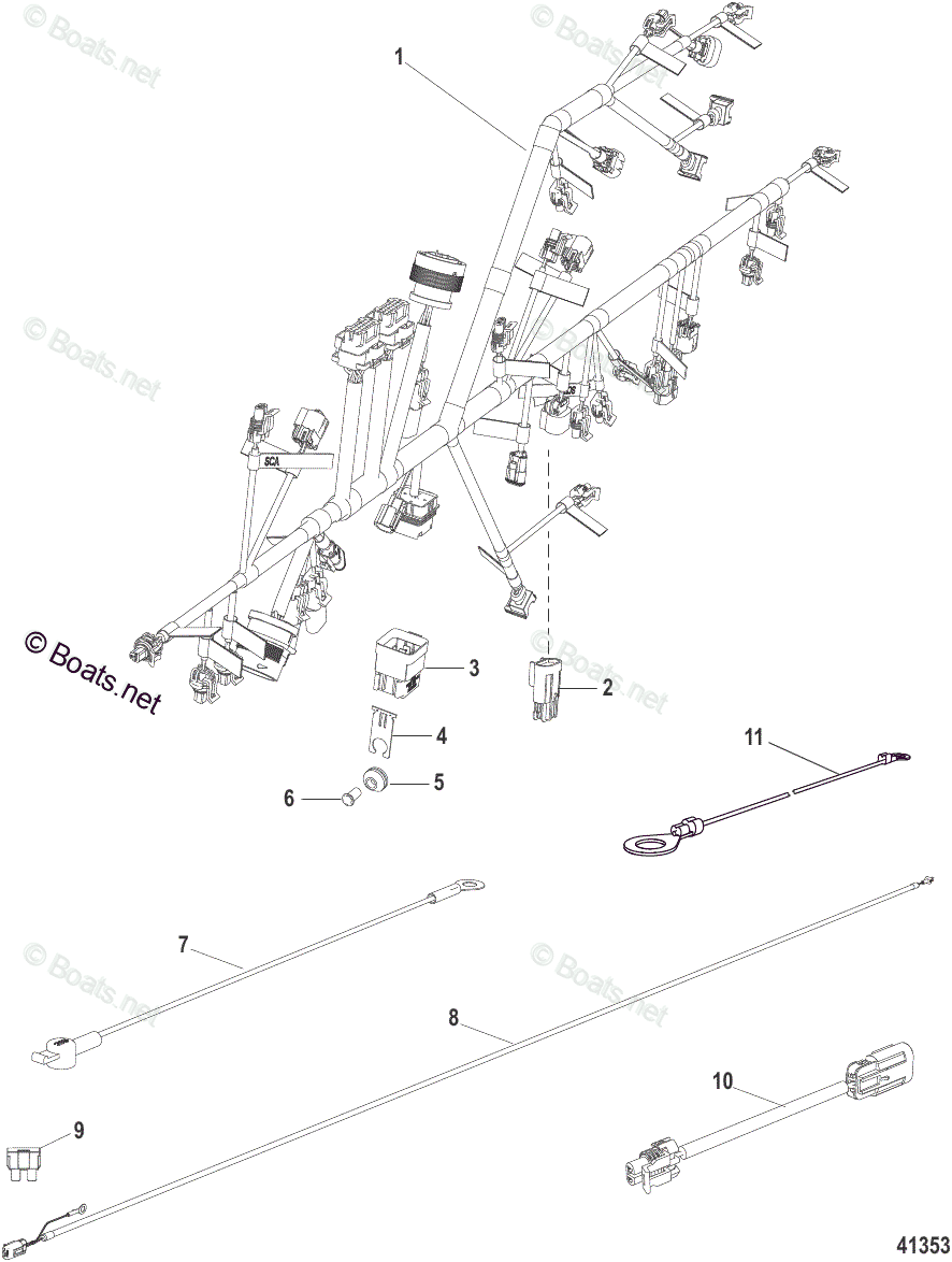 Mercruiser Zues Pod Drive Zeus 3000 0M968853 THRU 0M968885 OEM Parts ...