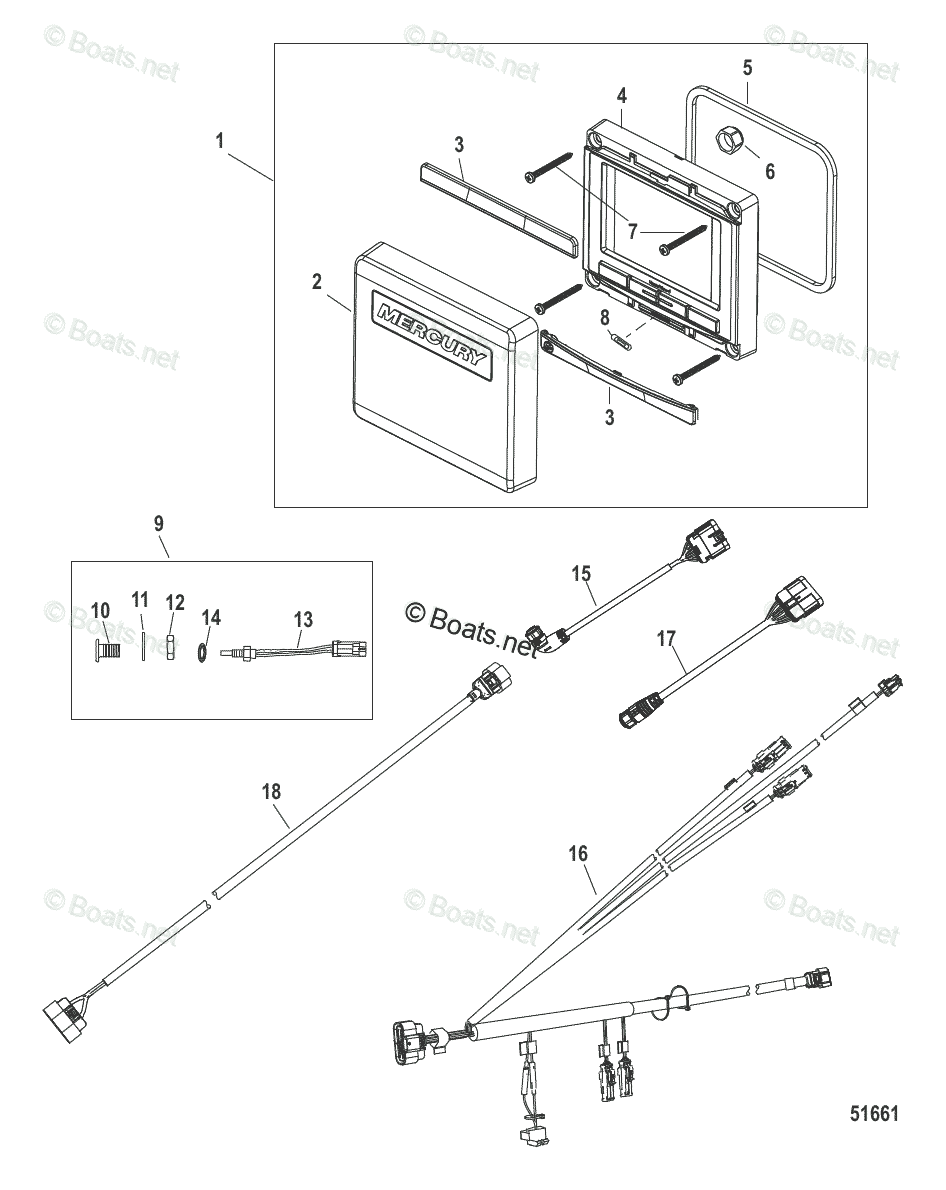 Mercruiser Rigging Parts & Accessories Joystick Piloting Systems OEM ...