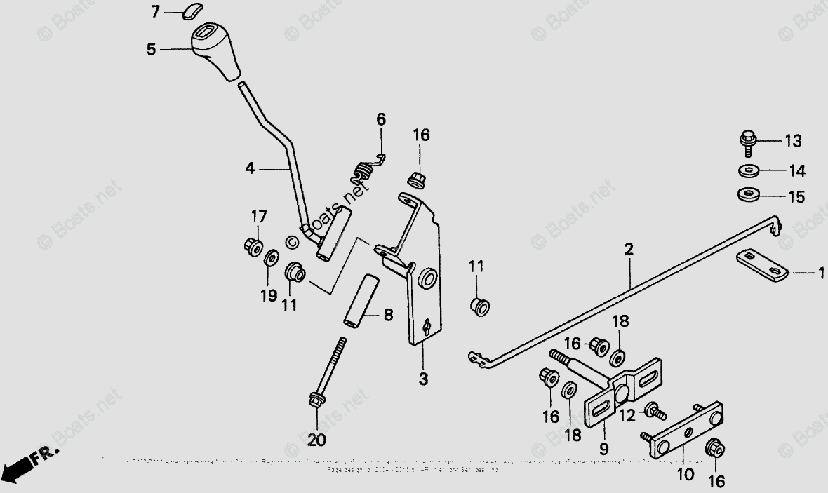 Honda Riding Lawn Mowers H1011 SA VIN# MZAW-6000001 OEM Parts Diagram ...