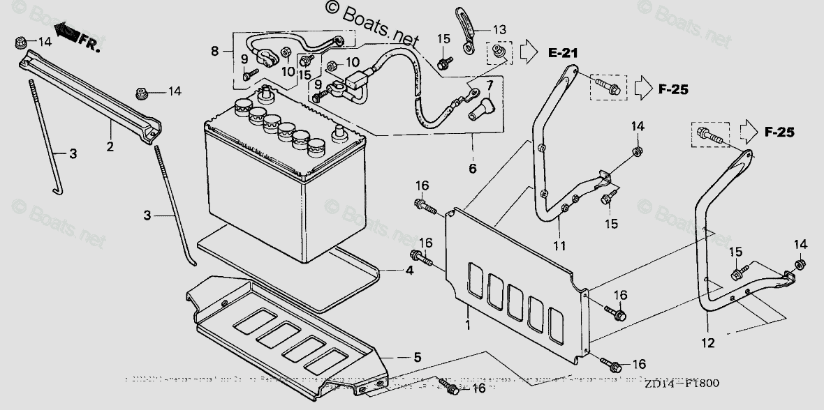 Honda Generators EB6500SX A VIN# EZCH-1000001 TO EZCH-1049999 OEM Parts ...