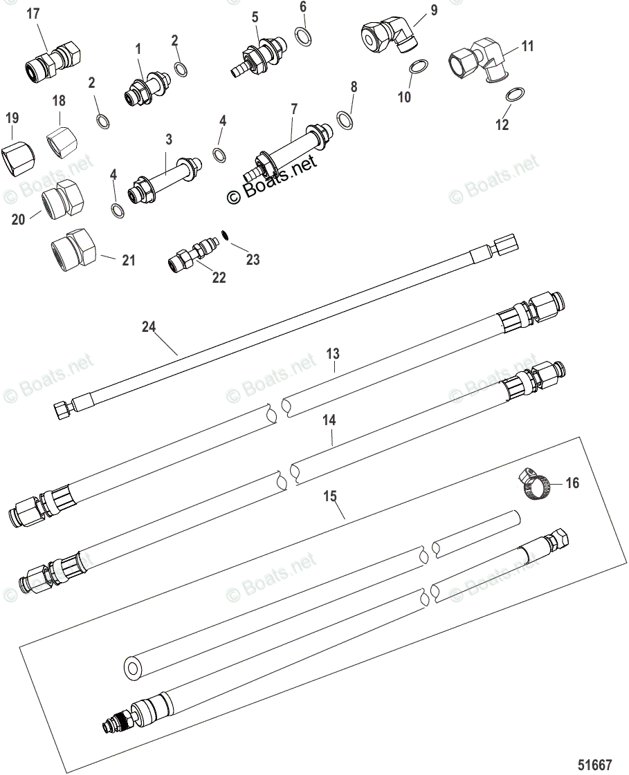 Mercury Rigging Parts & Accessories Joystick Piloting Systems OEM Parts ...