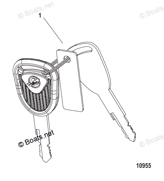 Mercury Rigging Parts & Accessories Electrical OEM Parts Diagram for ...