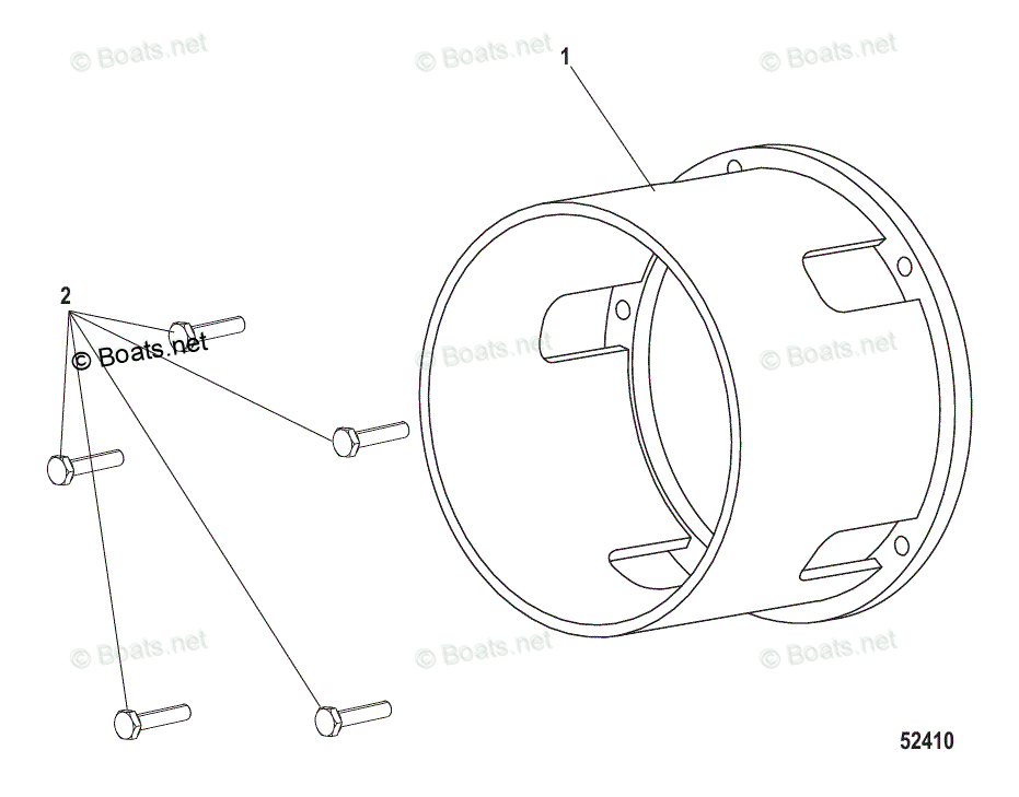 Mercruiser Zues Pod Drive Zeus 3000 0M968887 THRU 0M968892 OEM Parts ...