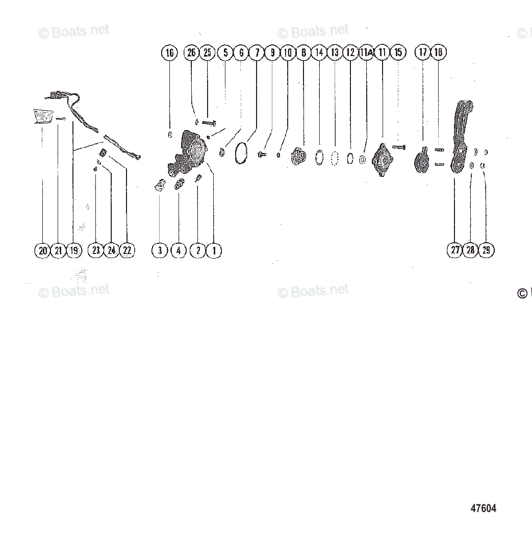 Mercruiser Sterndrive Outdrives OEM Parts Diagram for REVERSE LOCK ...
