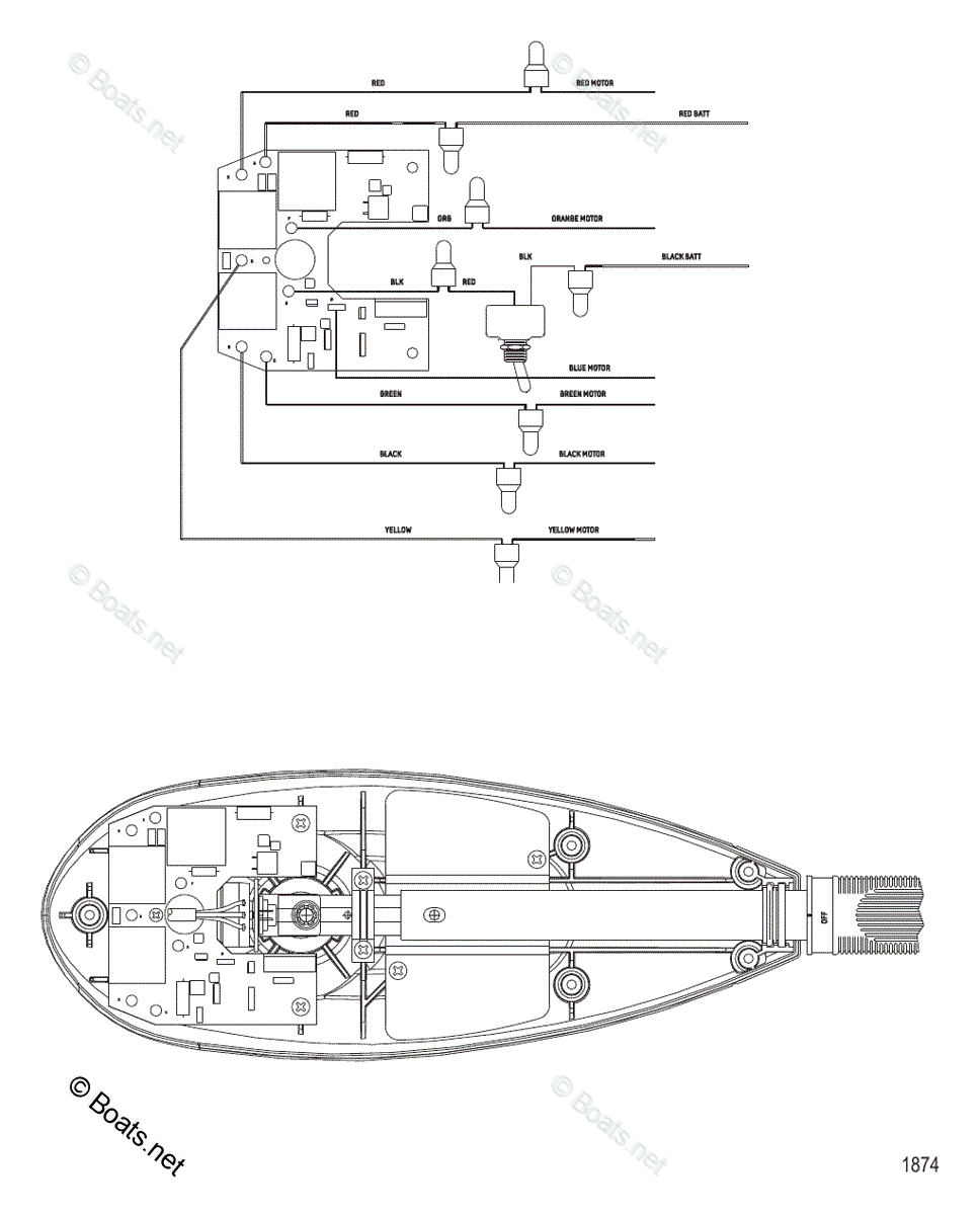 Motorguide Trolling Motor MotorGuide Salt Water Series OEM Parts ...