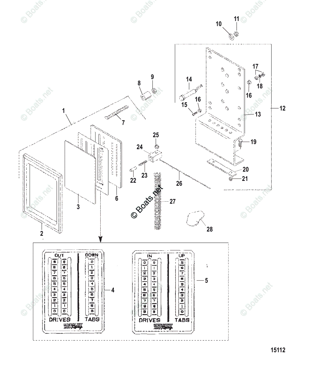 Force Rigging Parts & Accessories Analog Gauges OEM Parts Diagram for ...
