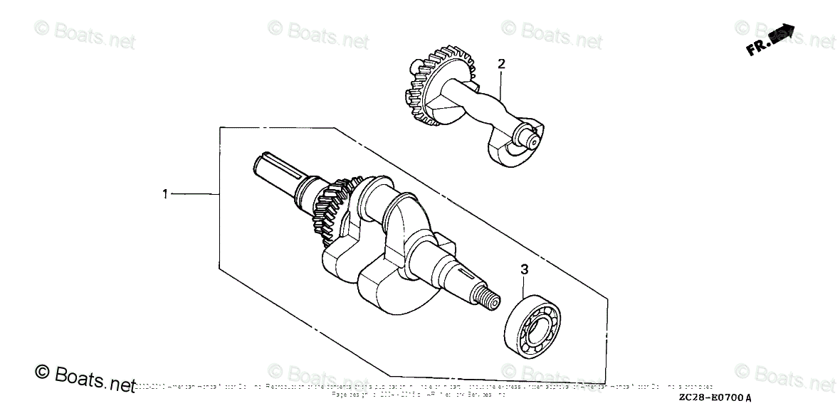Honda Generators EW171 A VIN# EB1-1000001 TO EB1-1099999 OEM Parts ...