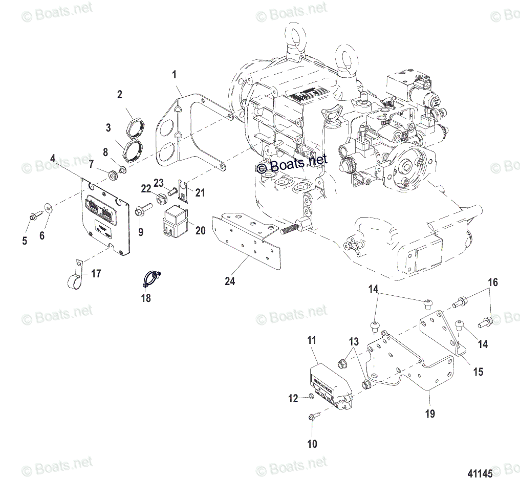 Mercruiser Zues Pod Drive Zeus 3000 0M963371 THRU 0M968827 OEM Parts ...