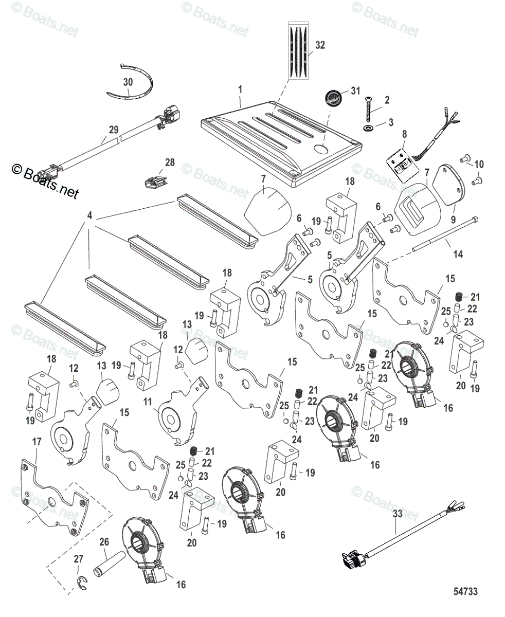 Mercury Rigging Parts & Accessories Remote Controls and Components OEM ...
