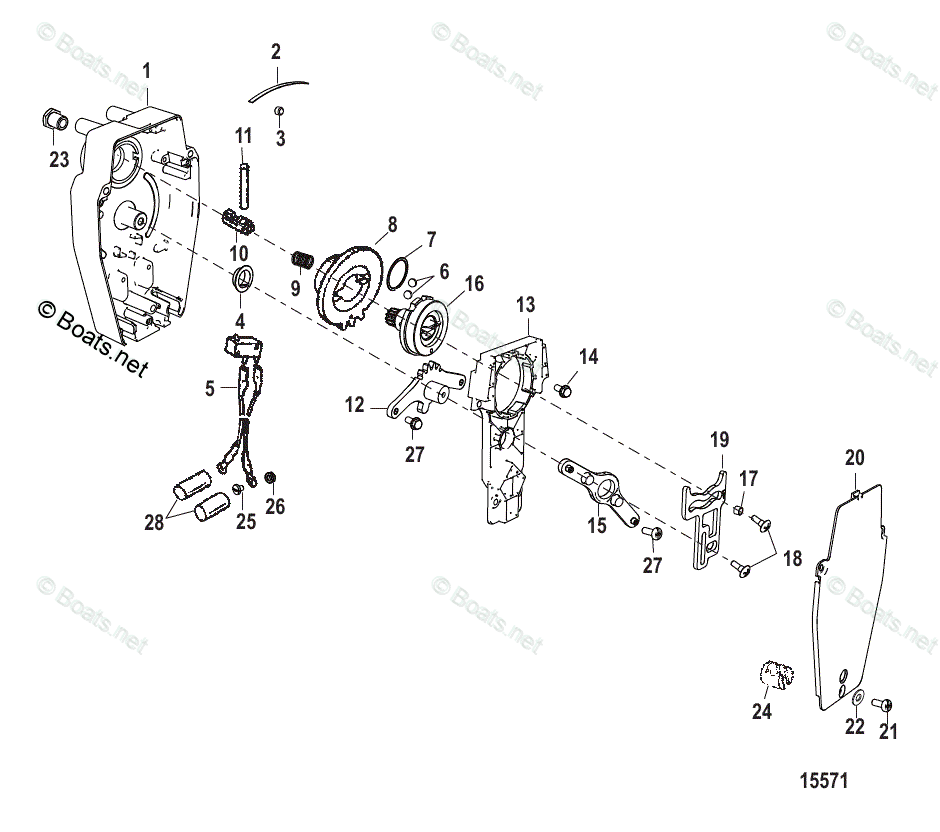 Mercury Rigging Parts & Accessories Remote Controls and Components OEM ...