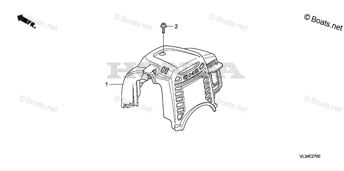 Honda Trimmer & Brush Cutters HHT35S LTAT/A VIN# HAGA-2000001 OEM Parts ...