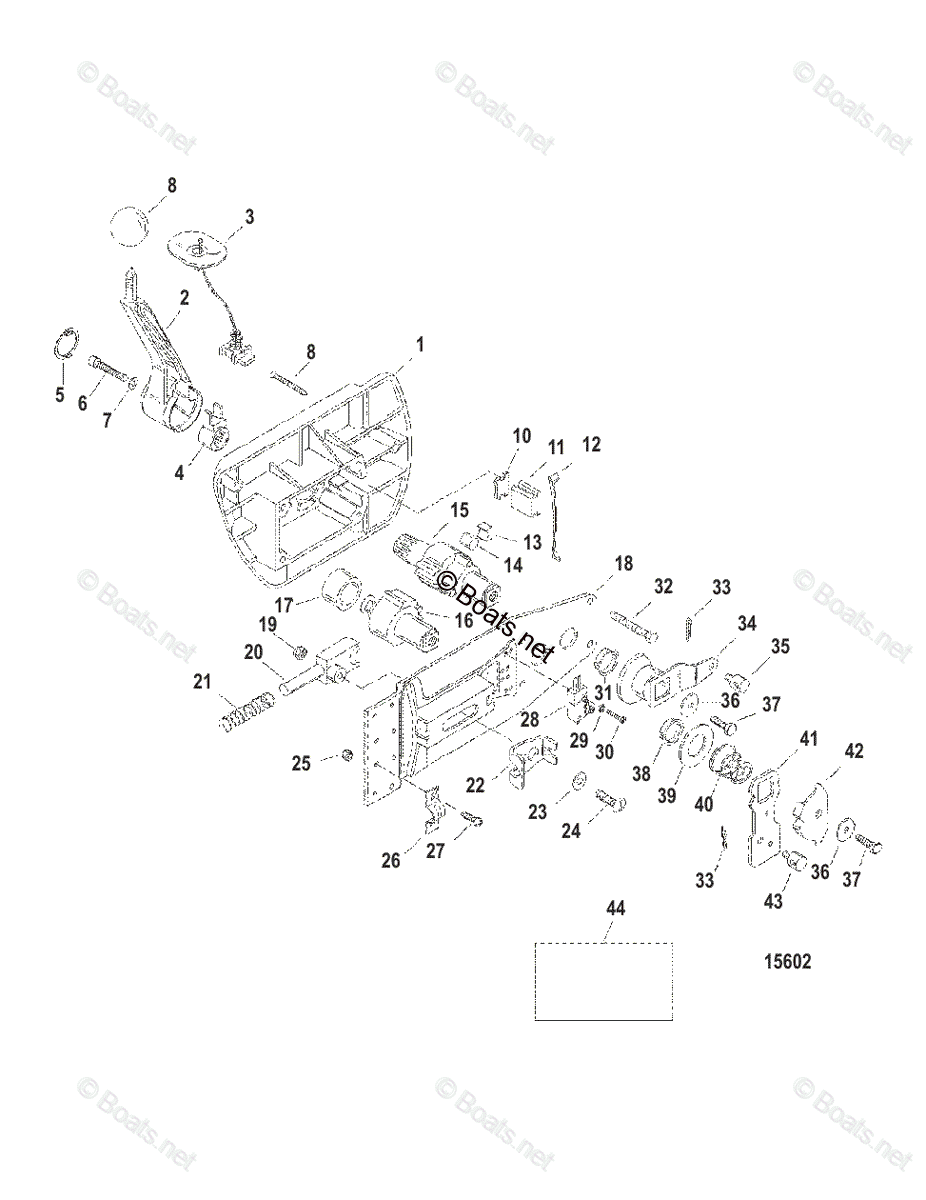 Mercury Rigging Parts & Accessories Remote Controls and Components OEM ...