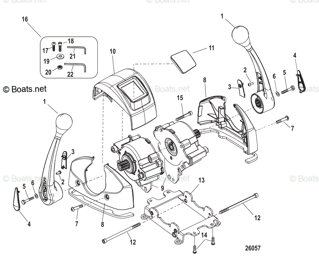 Quicksilver Boat Controls Diagram