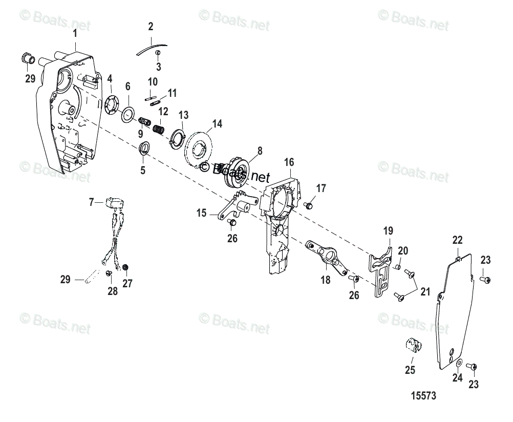 Mercury Rigging Parts & Accessories Remote Controls and Components OEM ...