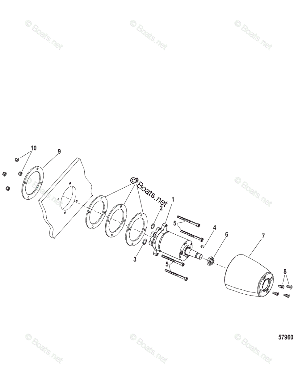Mercury Rigging Parts & Accessories Steering Systems and Components OEM ...