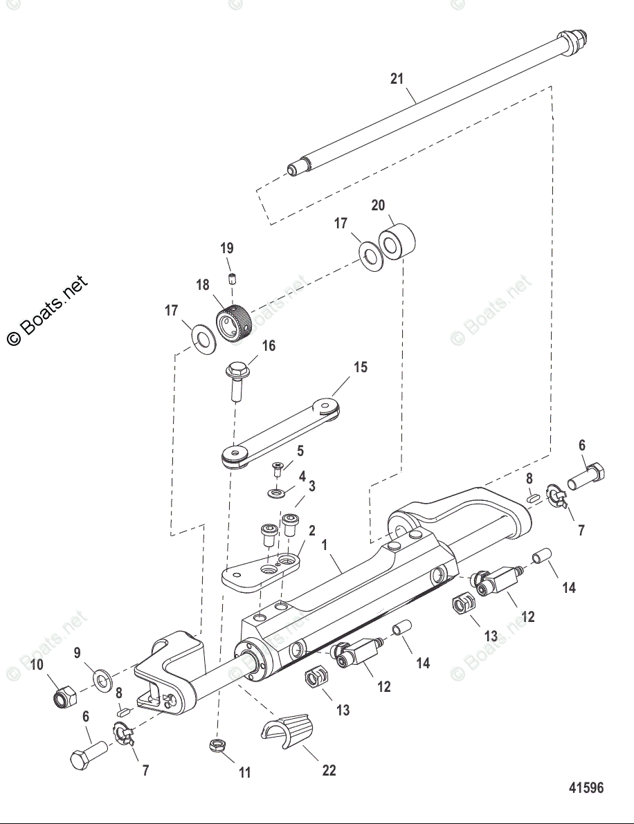 Mercury Rigging Parts & Accessories Steering Systems and Components OEM ...