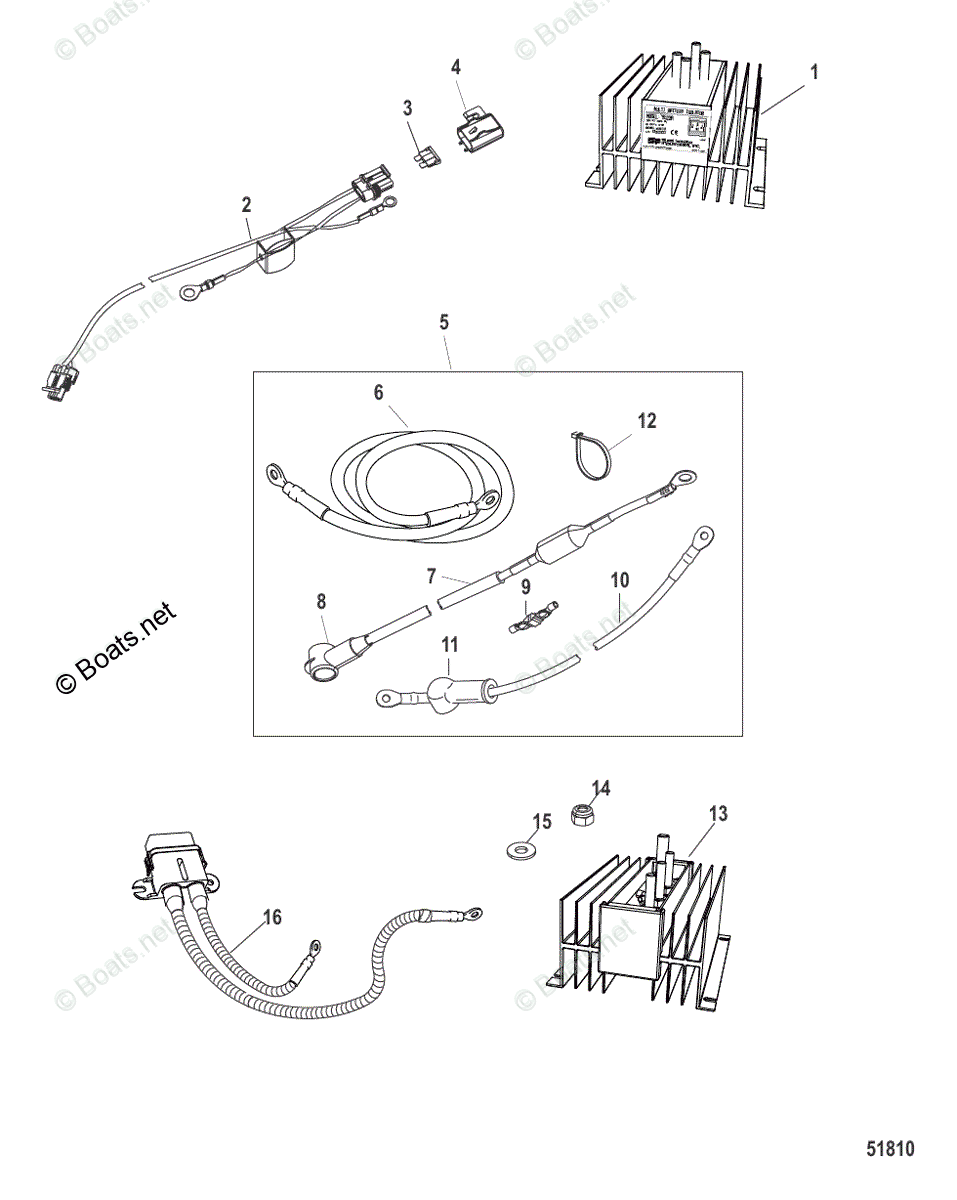 Mercury Rigging Parts & Accessories Joystick Piloting Systems OEM Parts ...