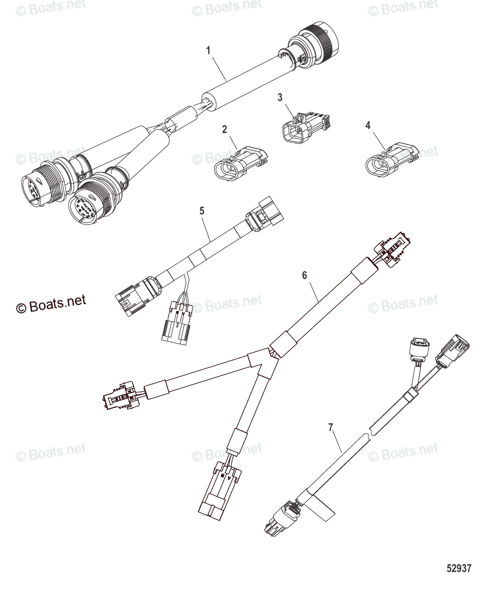 Mercruiser Rigging Parts & Accessories Joystick Piloting Systems OEM ...