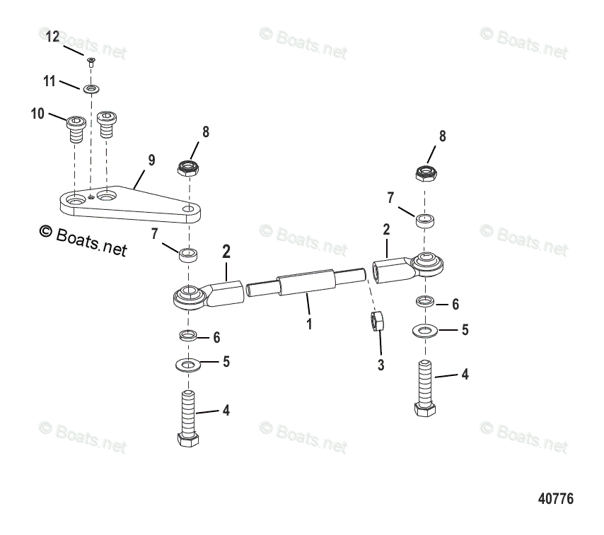 Mercury Rigging Parts & Accessories Steering Systems and Components OEM ...