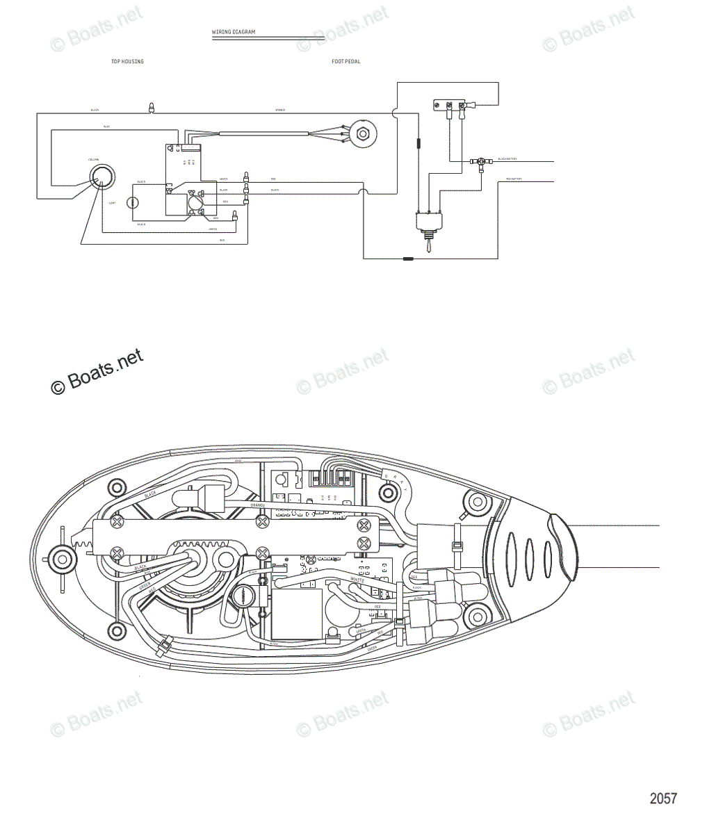 Motorguide Trolling Motor MotorGuide Fresh Water Series OEM Parts ...