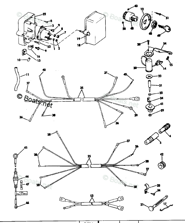 Johnson Rigging Parts & Accessories 1983 OEM Parts Diagram for Remote ...