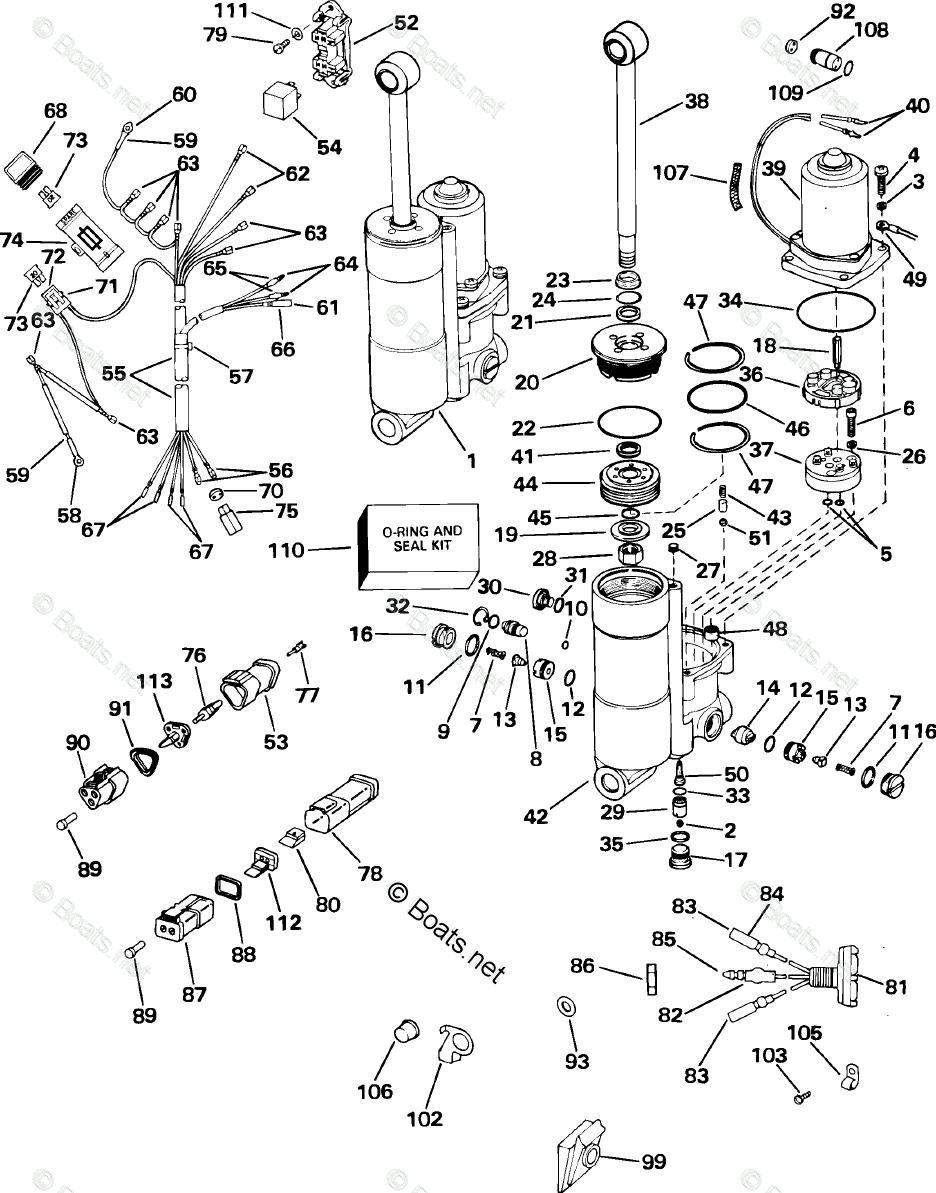 Johnson Rigging Parts & Accessories 2001-2004 OEM Parts Diagram for ...