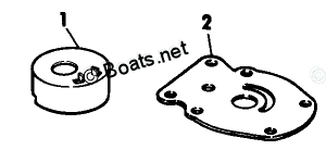 Johnson Rigging Parts & Accessories 1986 OEM Parts Diagram for Chrome ...