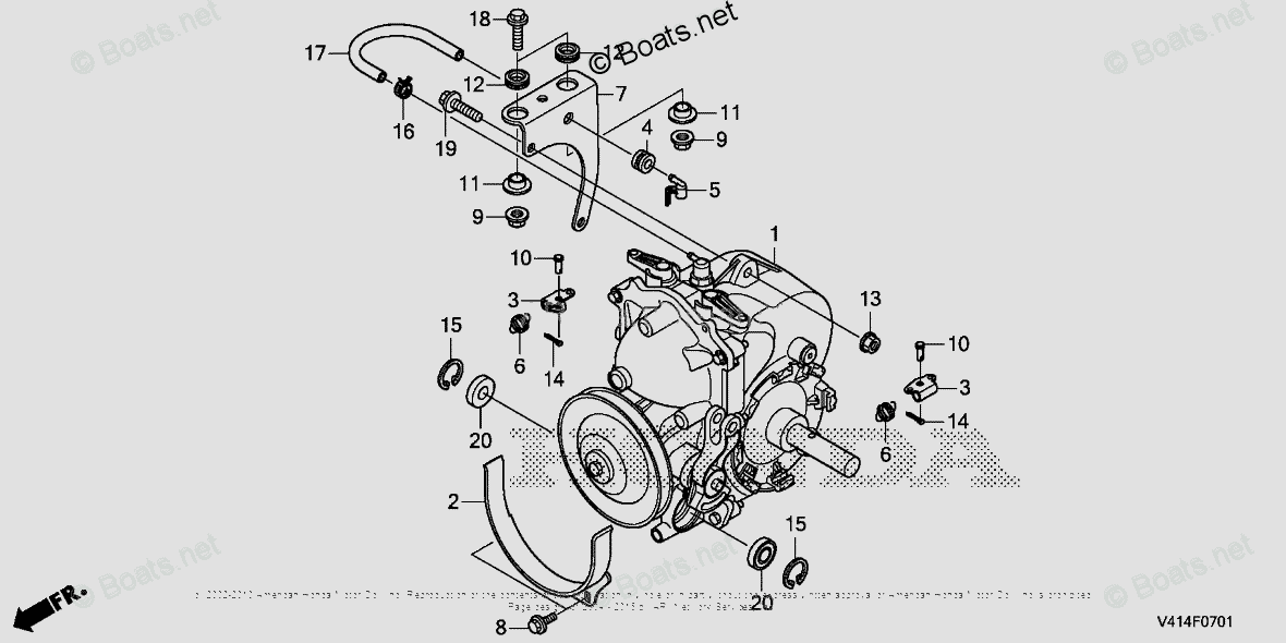 Honda Snow Blowers HSS928A AT VIN# SADA-1000001 OEM Parts Diagram for ...