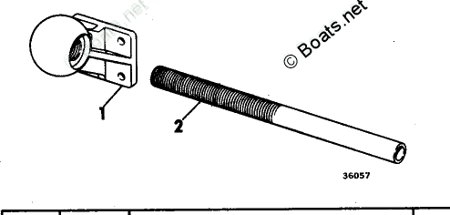 Johnson Rigging Parts & Accessories 1978 OEM Parts Diagram for TRANSOM ...