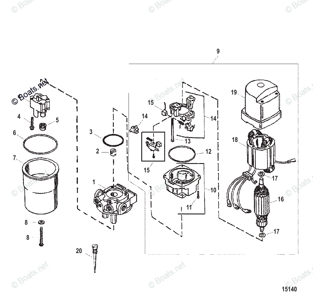 Mercruiser Rigging Parts & Accessories Trim - Tilt - Lift Systems and ...