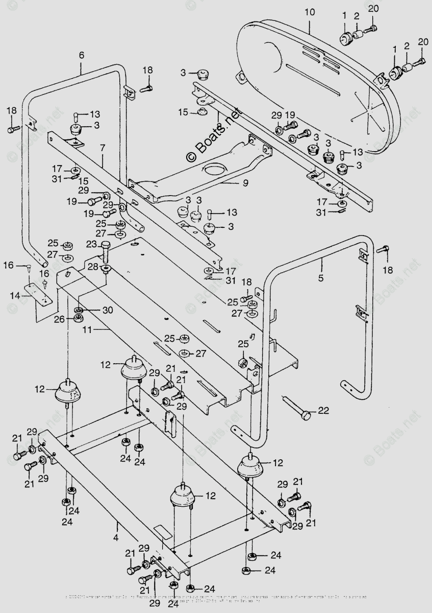Honda Generators E2500K2 A VIN# E2500-1100006 OEM Parts Diagram for ...