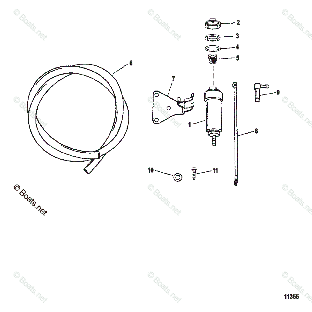 Mercury Sportjet Jet Drive 90HP OEM Parts Diagram for FLUSHING KIT ...