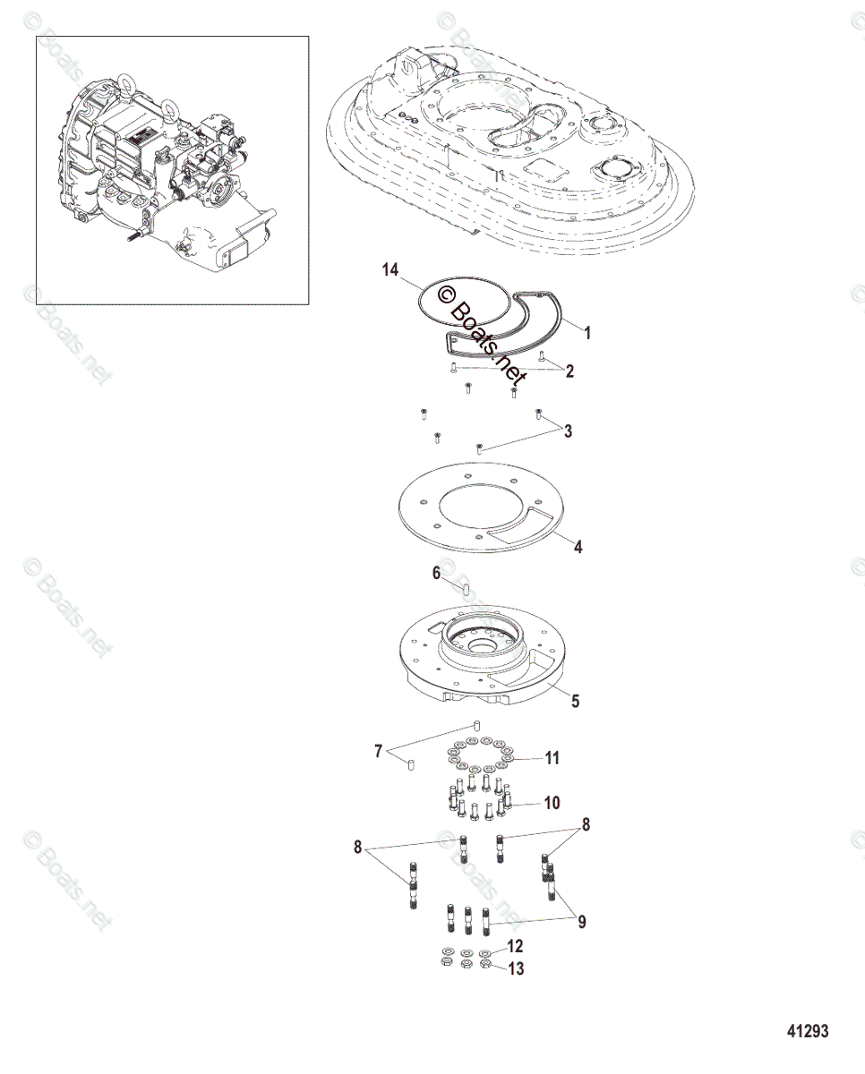 Mercruiser Zues Pod Drive Zeus 3000 0M968983 THRU 0M968990 OEM Parts ...