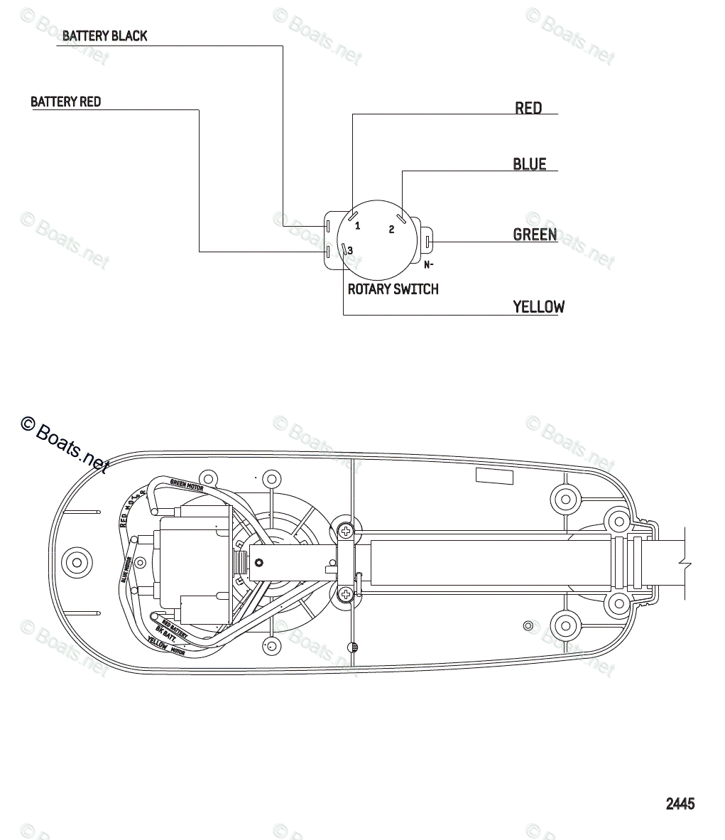 Motorguide Trolling Motor MotorGuide Great White Series OEM Parts ...