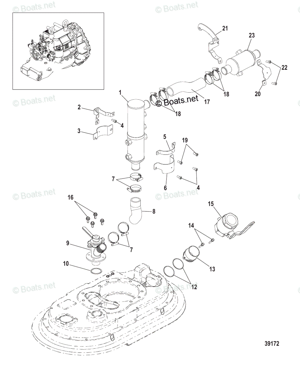 Mercruiser Zues Pod Drive Zeus 3000 0M962233 THRU 0M963370 OEM Parts ...