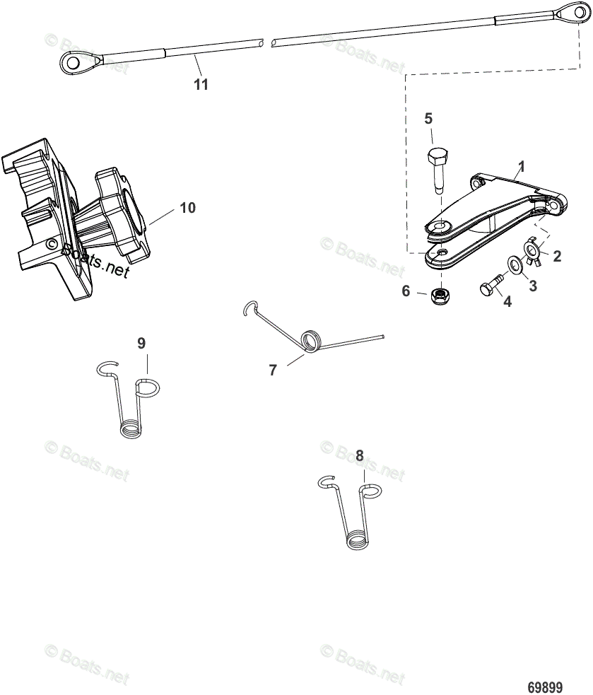 Mercruiser Rigging Parts & Accessories Joystick Piloting Systems OEM ...