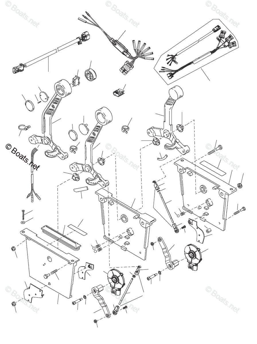 Mercury Rigging Parts & Accessories Remote Controls and Components OEM ...