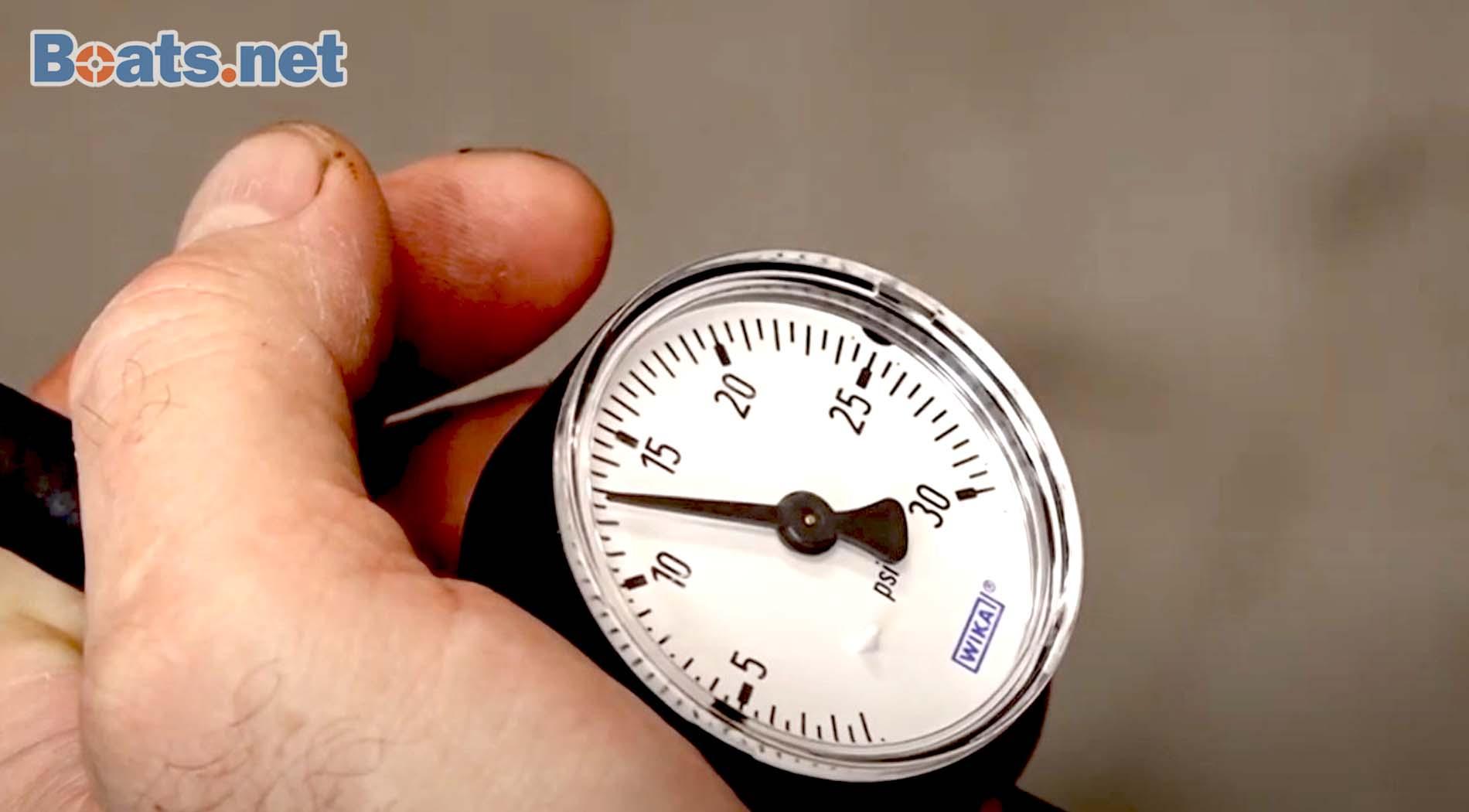 Mercury Tracker Gearcase Pressure Test | boats.net
