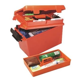 MTM-MOLDED FLARE STORAGE BOX WT ORG - SPUD1-35 | Boats.net